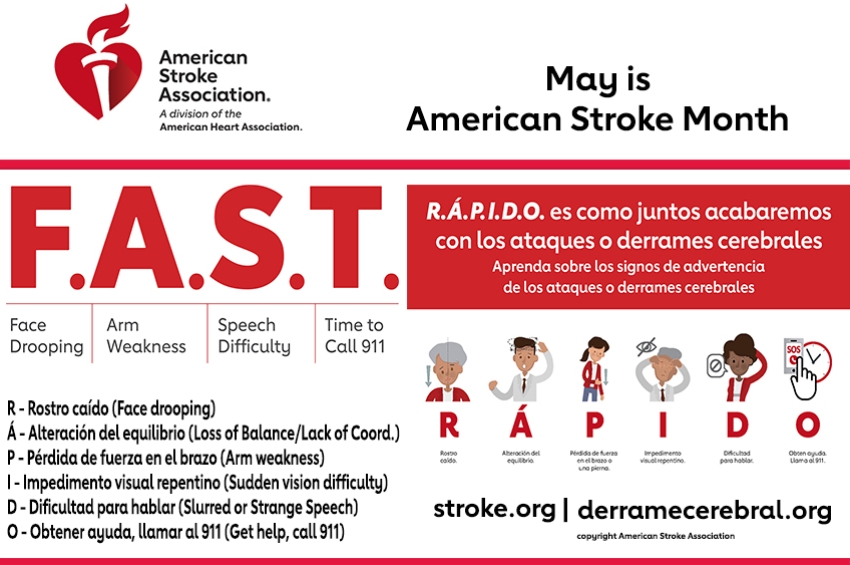 Know The Stroke Signs And Save Lives This American Stroke Month